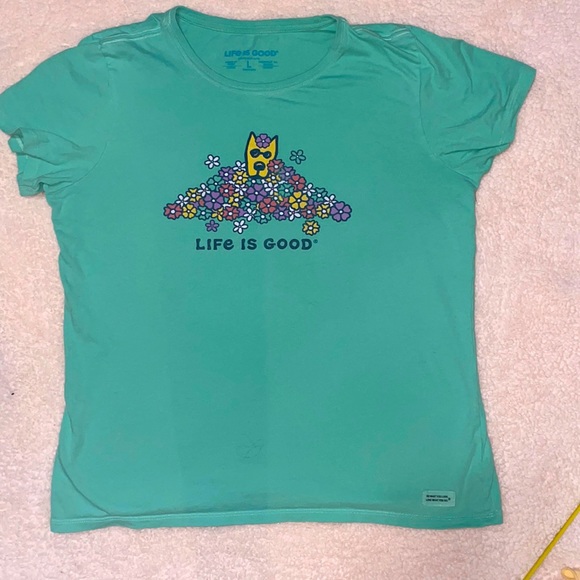 Life Is Good | Tops | Vintage Life Is Good Tee | Poshmark